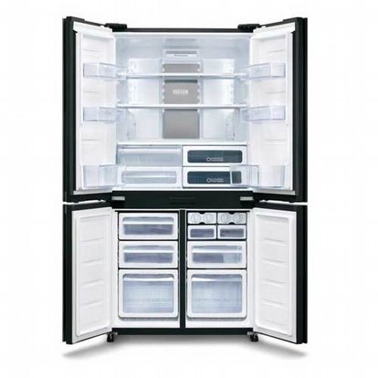 מקרר 4 דלתות 605 ליטר Sharp SJ-9160-SL | מקררים 4 דלתות | מקררים | אלקטריק סייל