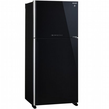 מקרר מקפיא עליון 558 ליטר Sharp שארפ SJ-4655BK זכוכית שחורה | מקררים מקפיא עליון | מקררים ...